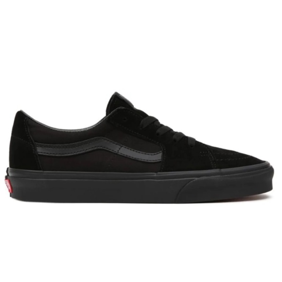 Vans | Shoes | New Mens 8 Vans Skate Sk8low Sneakers Blackout Shoes Pop ...